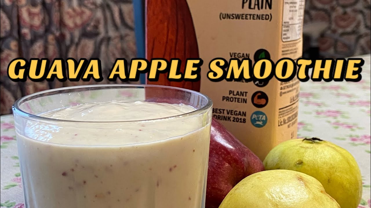 Guava Apple Smoothie l How to make guava smoothie l Healthy Drinks ...