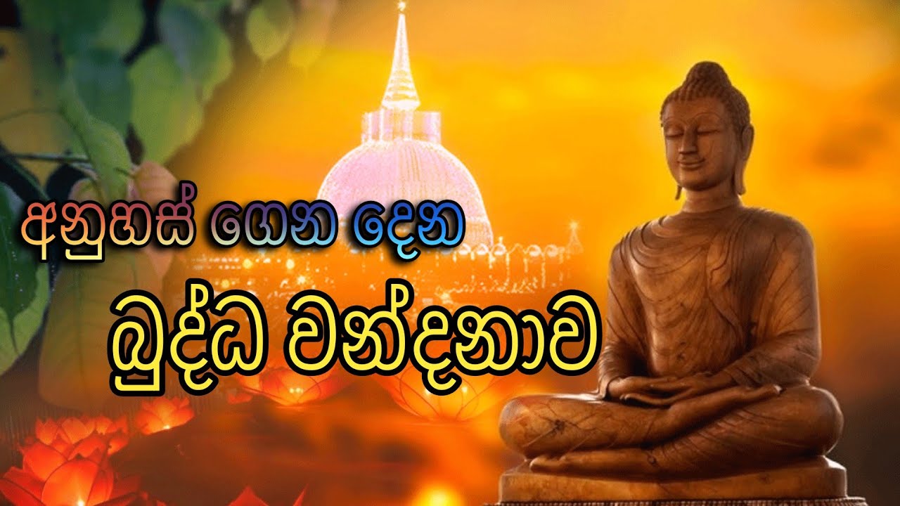 බුද්ධ වන්දනාව / buddha wandanawa / hasalaka hamuduruwo / dahami derana ...