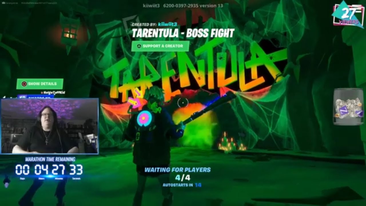 TARENTULA Halloween Boss Fight! Fortnitemares 2022! (Oct 21, 2022 ...