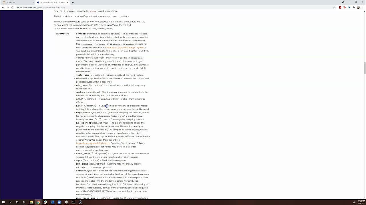 EIN4912 - Word2Vec Python Code - YouTube