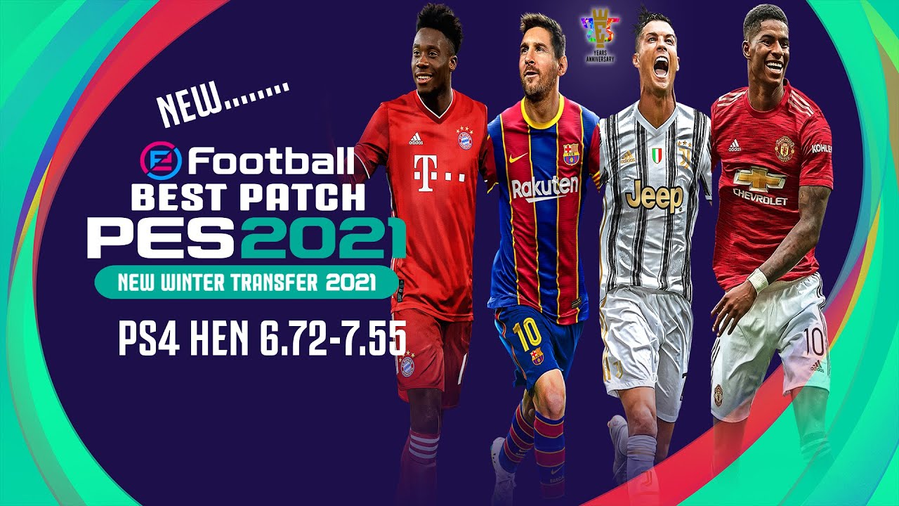 NEW BEST PATCH PES 2021 SEASON UPDATE WINTER TRANSFER 2021 - YouTube