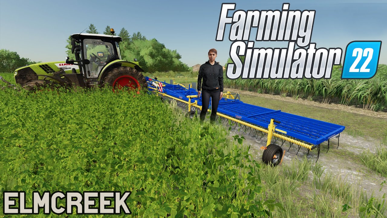 Farming Simulator 22 - Elmcreek - 82. Rész - Gyomlálás és Hagyományos ...