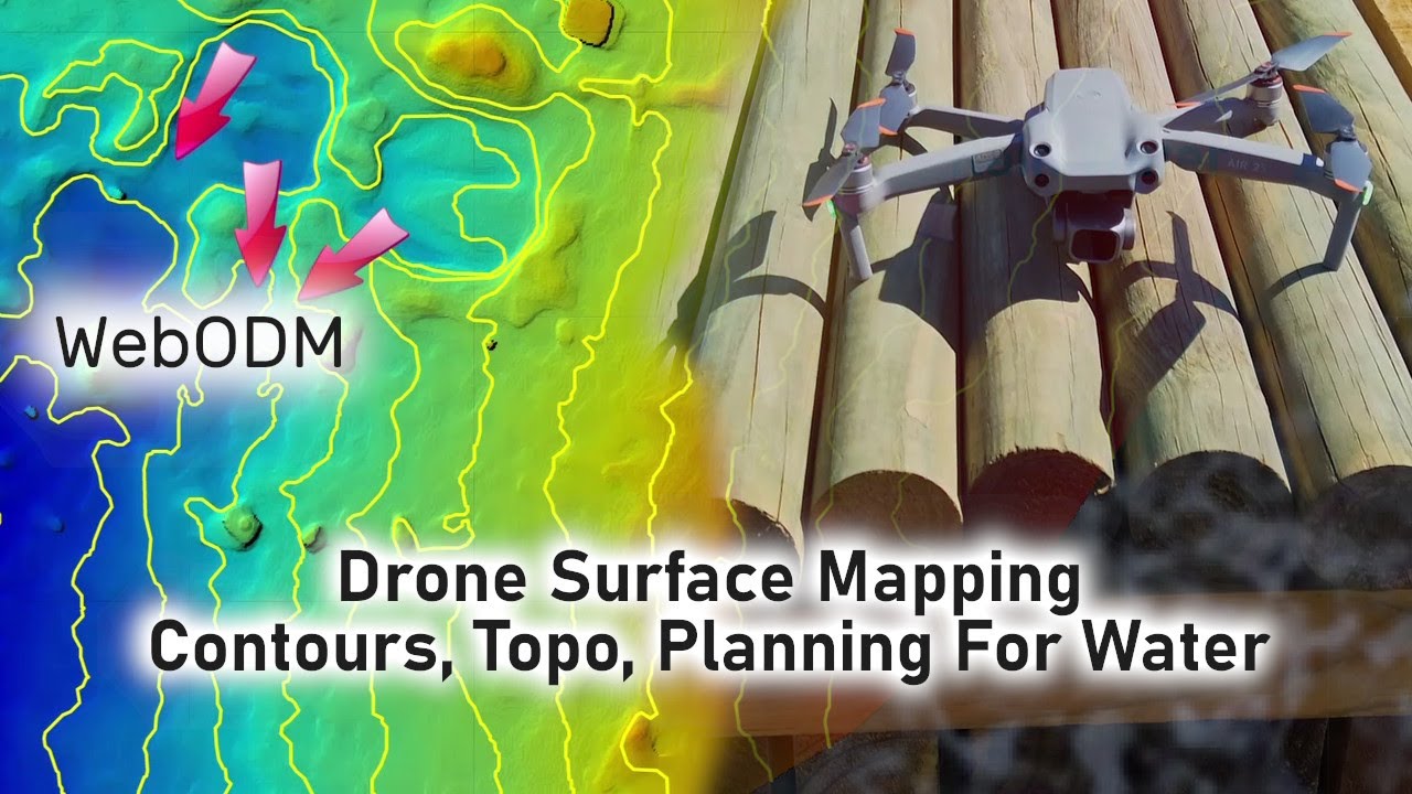 Homestead Tech: Using a drone to make better maps + topography - YouTube