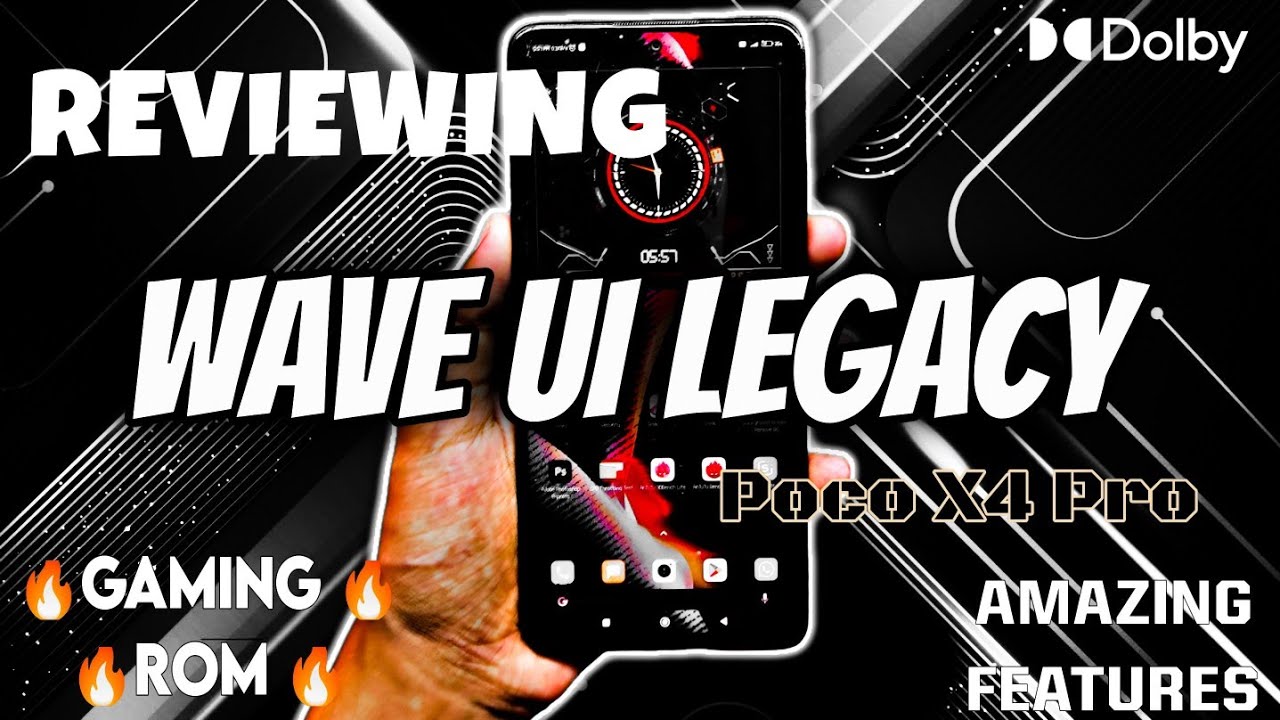 🔥🔥REVIEWING WAVE UI LEGACY | POCO X4 PRO | A GAMING ROM WITH AUTHENTIC MIUI FEATURES🔥🔥 - YouTube