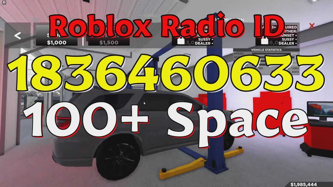 Space Roblox Radio Codes/IDs - YouTube
