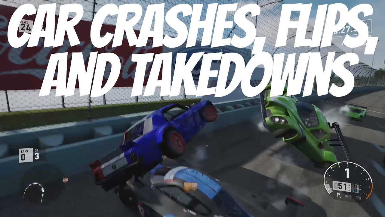 Car Crashes, Flips, and Takedowns - Forza Motorsport 7 - YouTube