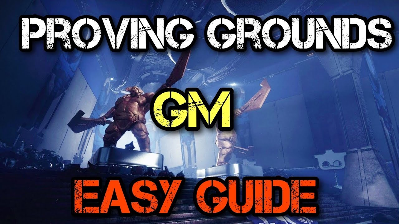 Destiny 2: PROVING GROUNDS Grandmaster Walkthrough / Guide - YouTube