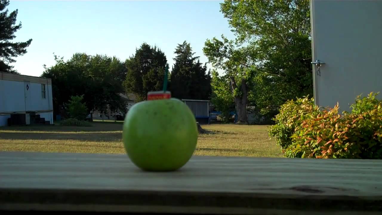 Exploding Apple - YouTube
