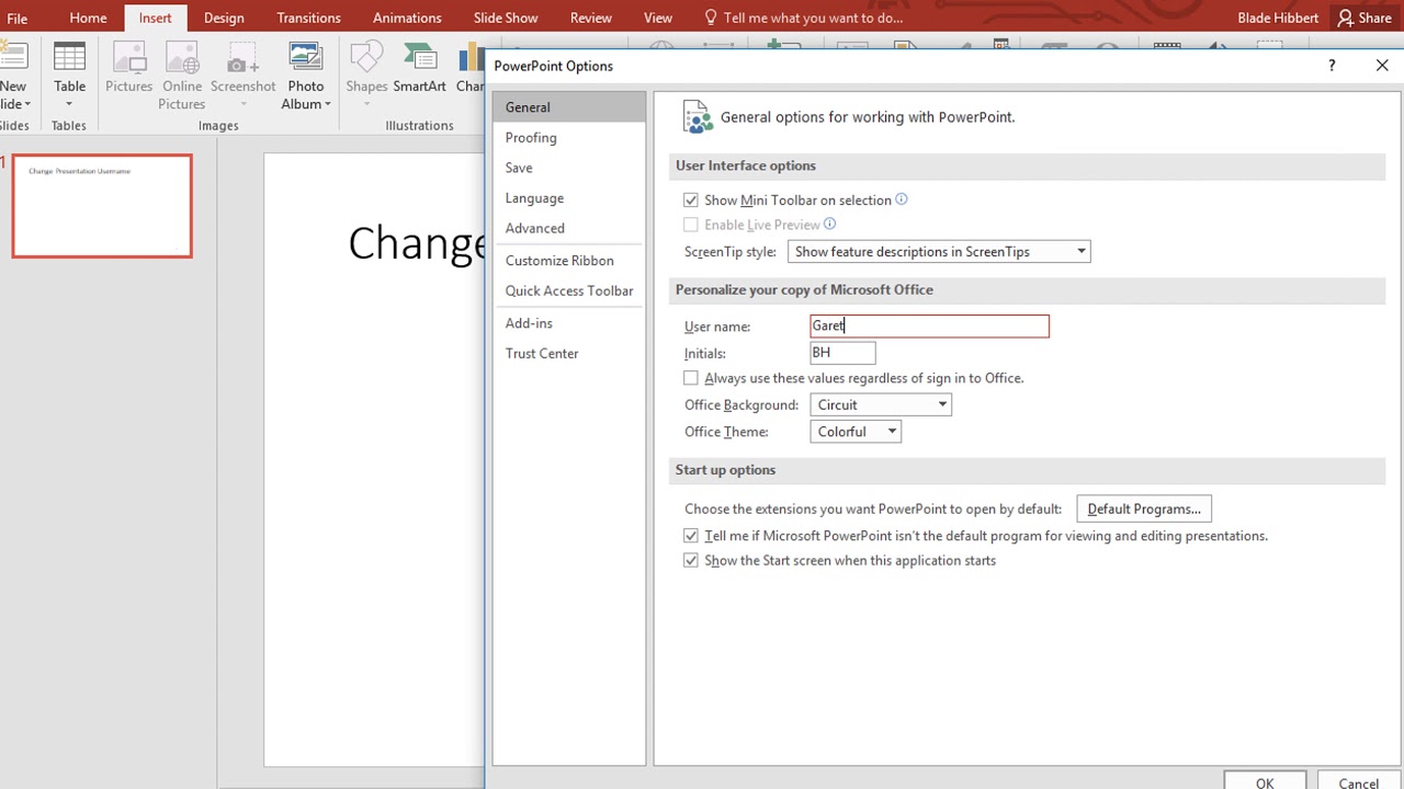 Microsoft PowerPoint How To Change Presentation Username YouTube microsoft-powerpoint-how-to-change-presentation-username-youtube