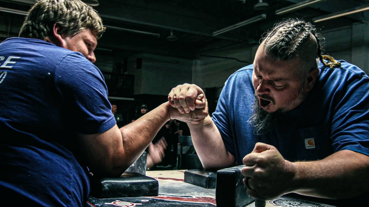 WAR ON THE MOUNTAINS: Trey Abbot vs Brian Martin - ARMWRESTLING ...
