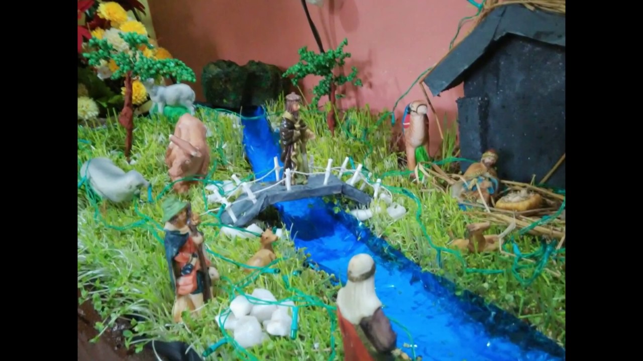 Christmas Crib 2016 Making YouTube