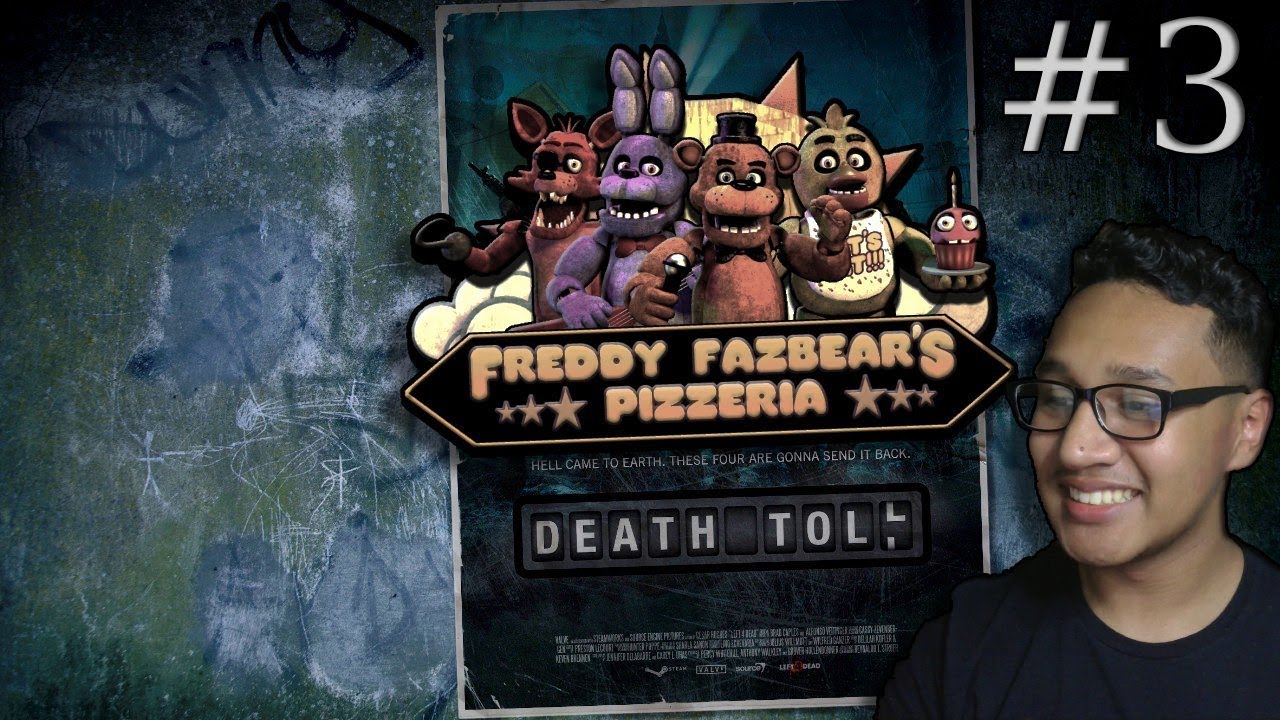 PLAYING AS FNAF ANIMATRONICS IN LEFT 4 DEAD!!! - Left 4 Dead Death Toll ...