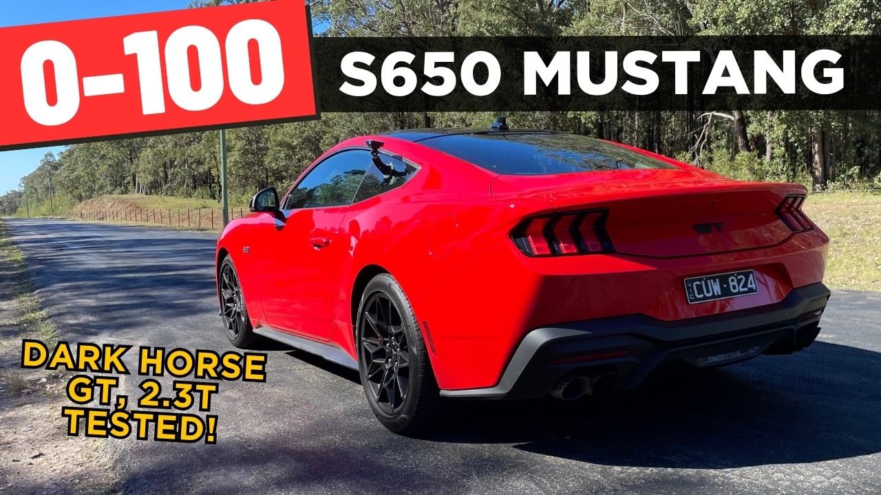 2024 Ford Mustang (S650) review: 0-100 & POV test drive – Dark Horse ...