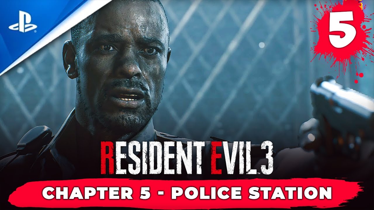 Resident Evil 3 Chapter 5 Walkthrough | Police Station | #ps5gameplay ...