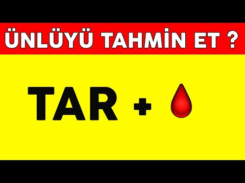 Kim Bu Ünlü? Gerçek Bir Meydan Okuma: %0.01 İhtimalle Ünlüyü Bul! 🧐🌟