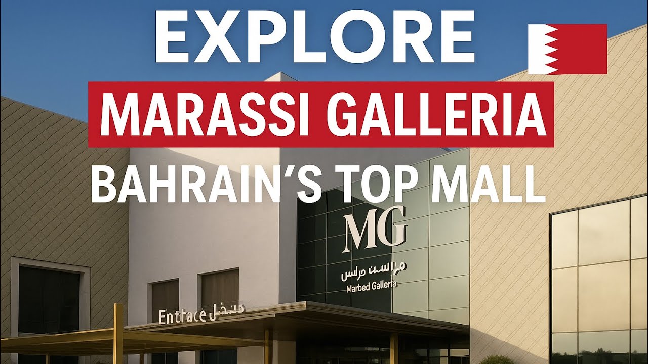 Explore Marassi Galleria Bahrain | Bahrain’s Top Mall Tour 🛍️🇧🇭 - YouTube