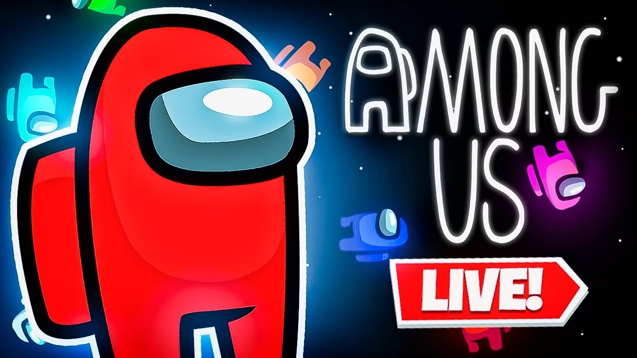 🔴LIVE🔴 - Among Us live with VIEWERS! - YouTube