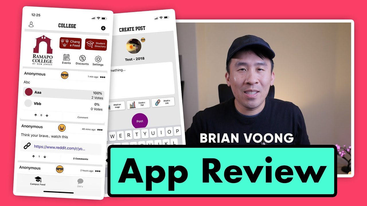 College App Review - Solid but Several Large UI Bugs - YouTube