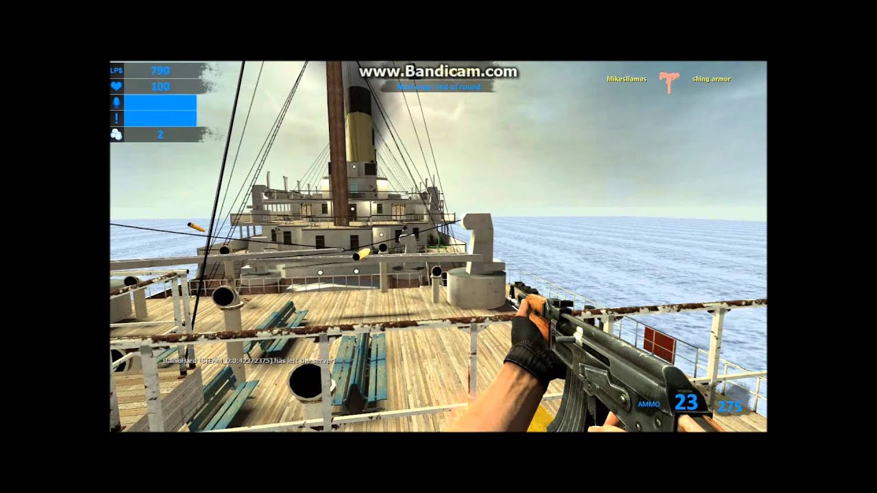 WHAT!?!? Gmod Gun Game - YouTube