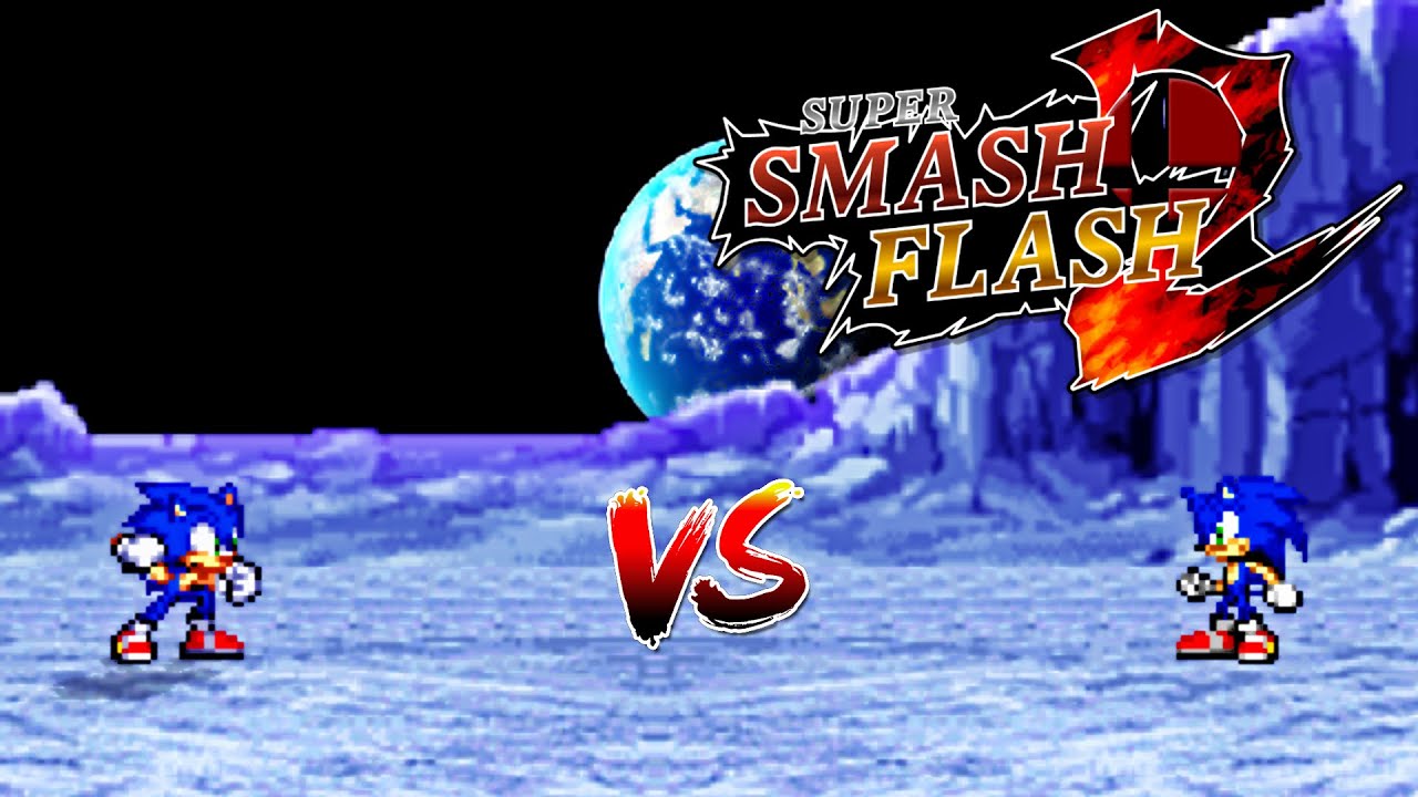 SSF2 Mods: OP Archie Sonic vs OP Sonic - YouTube