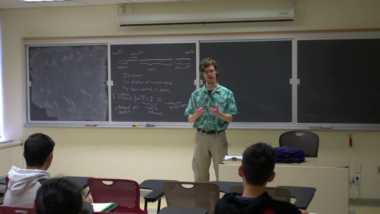 Sam Ferguson - cSplash 2017 - Math of Retiring Early! - YouTube