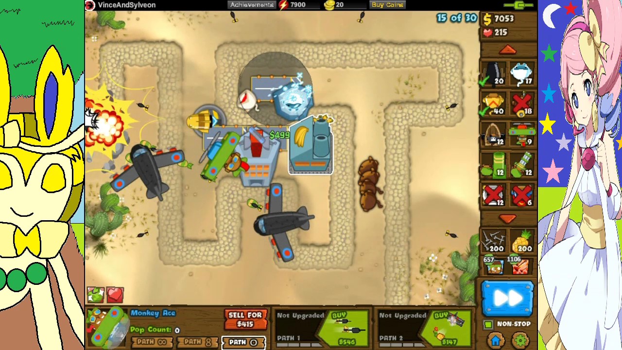 Bloons Monkey City Replay Track "Hammer" - YouTube