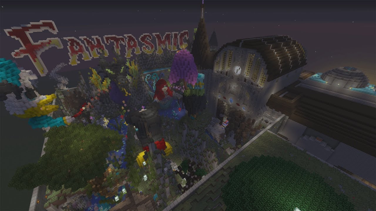 Fantasmic Castle Re-run - Murder Mystery - Minecraft - YouTube