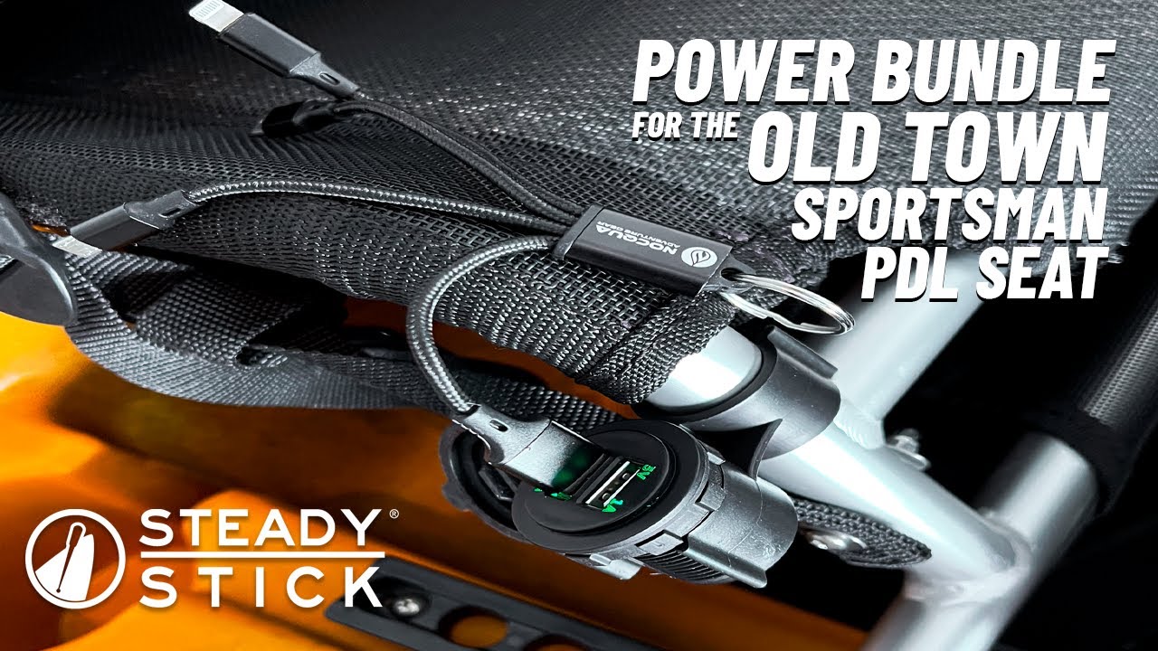 Power Bundle for Old Town Sportsman PDL Seat - YouTube