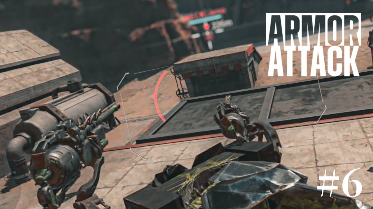 【ArmorAttack】Canyon MAP rebuilt / vs [IRON],[RECK] #6 - YouTube