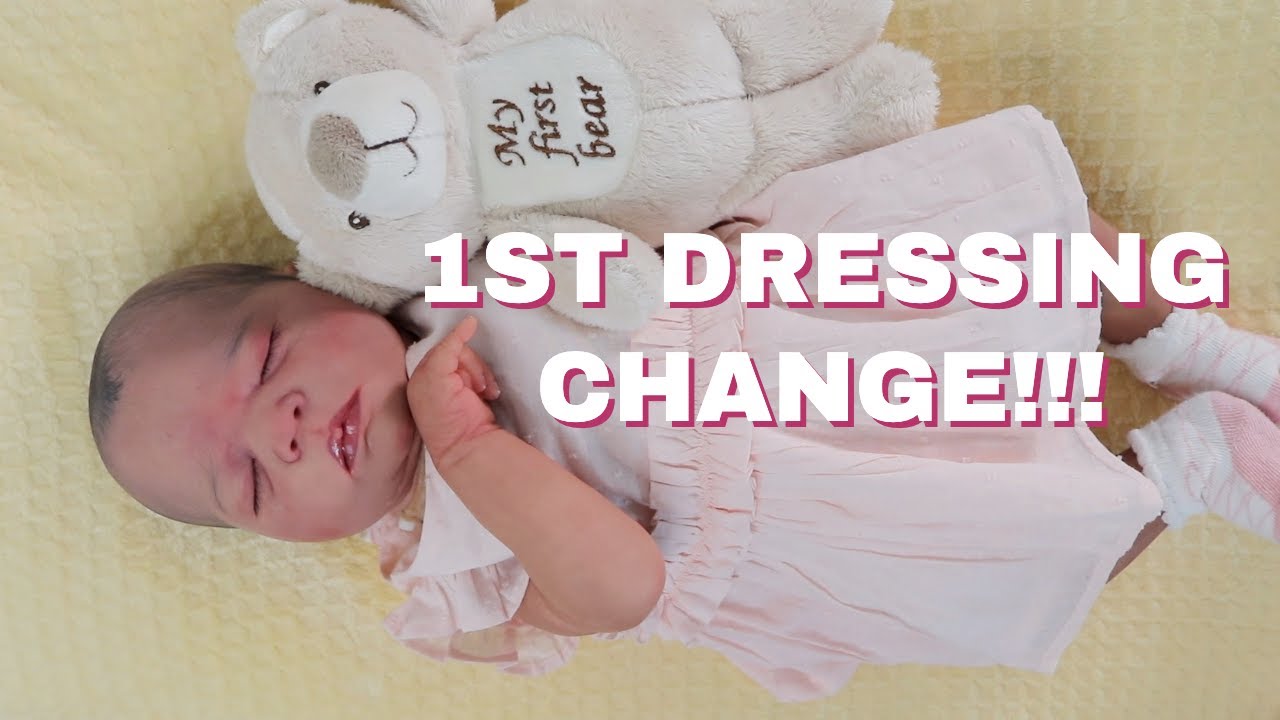 MY FIRST REBORN DRESSING CHANGE!!!!! - YouTube