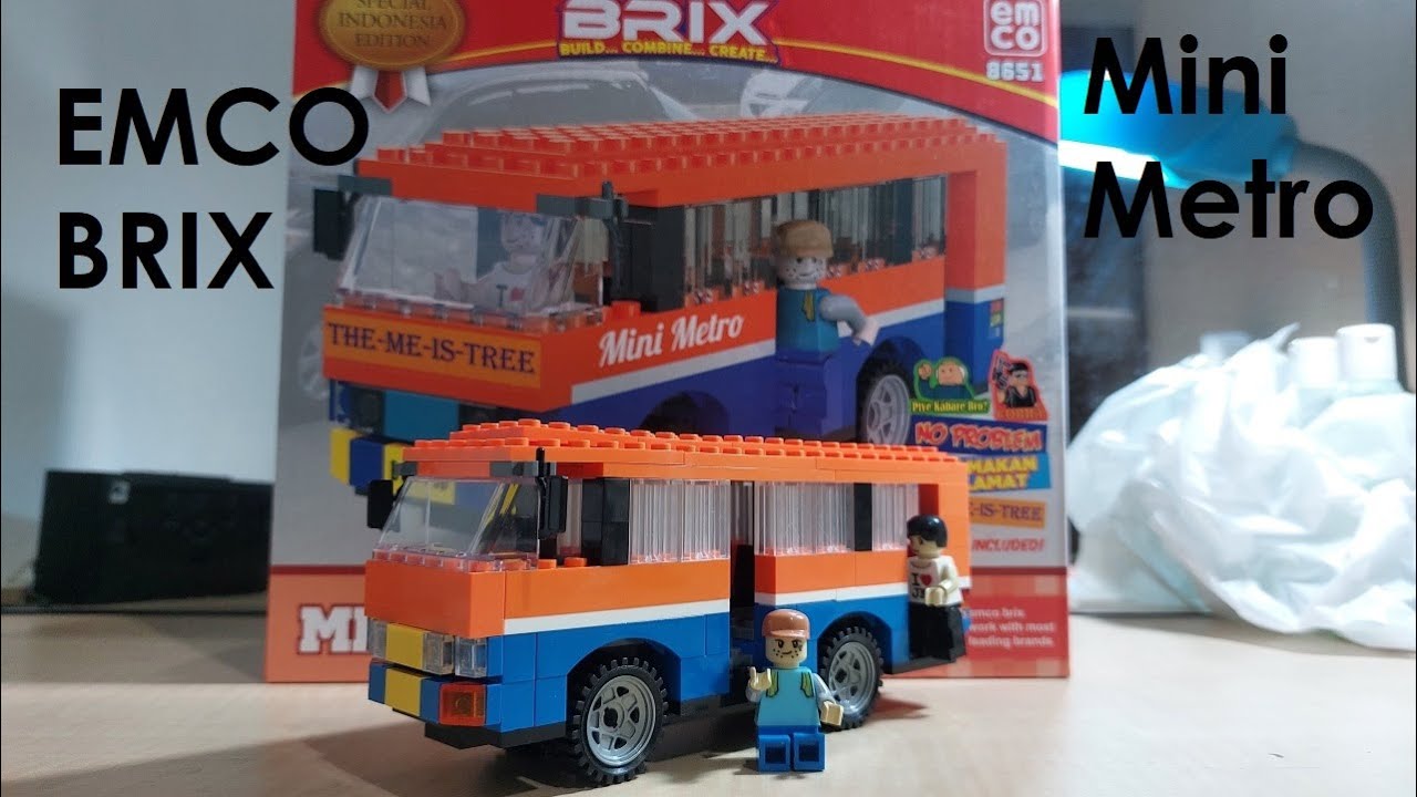 Merakit Metro Mini - Emco Brix Special Indonesia Edition - YouTube