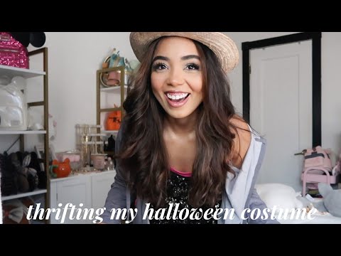 VLOG: thrifting my disney halloween costume + vintage disney finds!!
