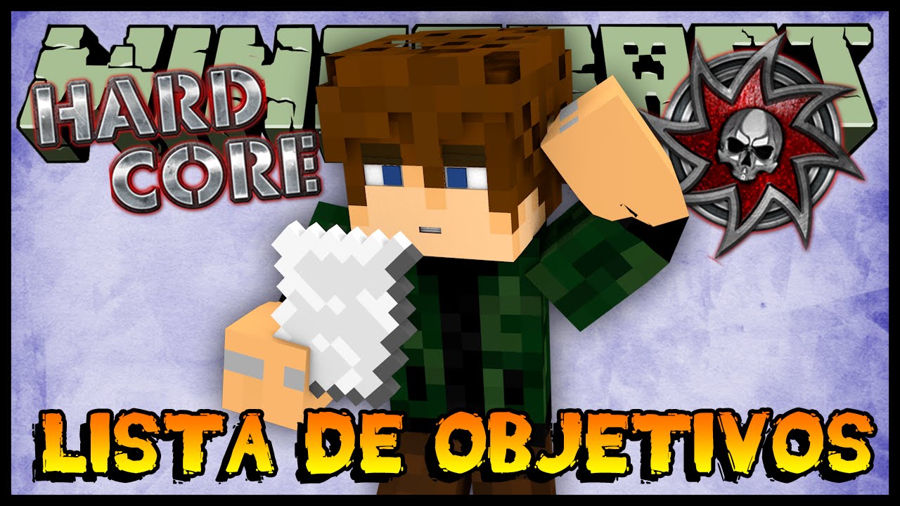 Lista de Objetivos - Hardcore 2 #03 (Minecraft 1.8) - YouTube