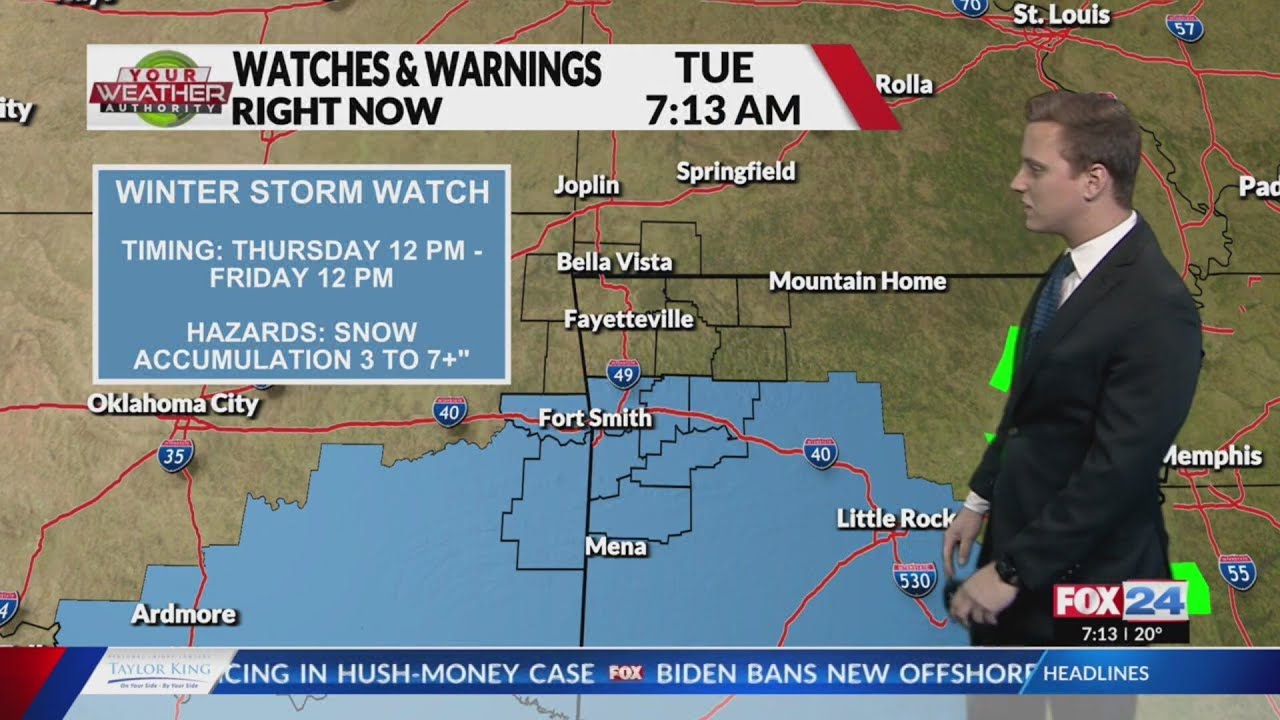 Tuesday, January 7 Morning Forecast - YouTube