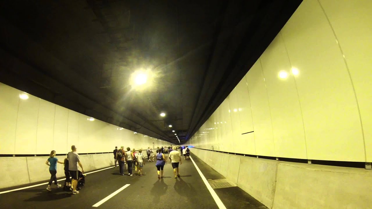 Legacy Way Tunnel Walk - YouTube