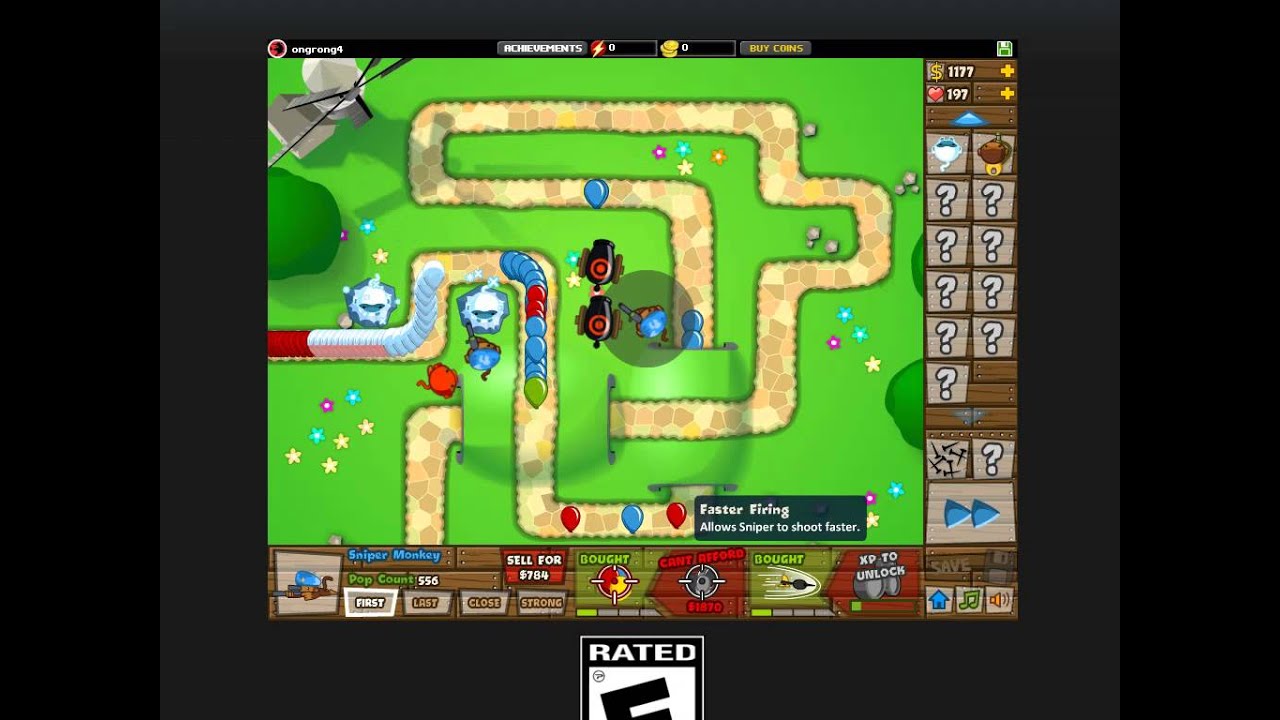 Bloons Tower Defense 5 Gameplay 10 - YouTube