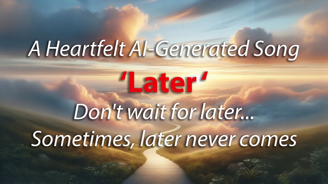 Later - A Heartfelt Song About Regret & Lost Time - YouTube