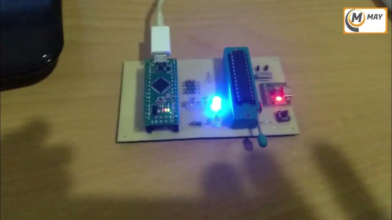 ARDUINO NANO İLE ATMEGA328P'YE BOOTLOADER YÜKLEME VE ATMEGA PROGRAM YÜKLEME İŞLEMİ - YouTube