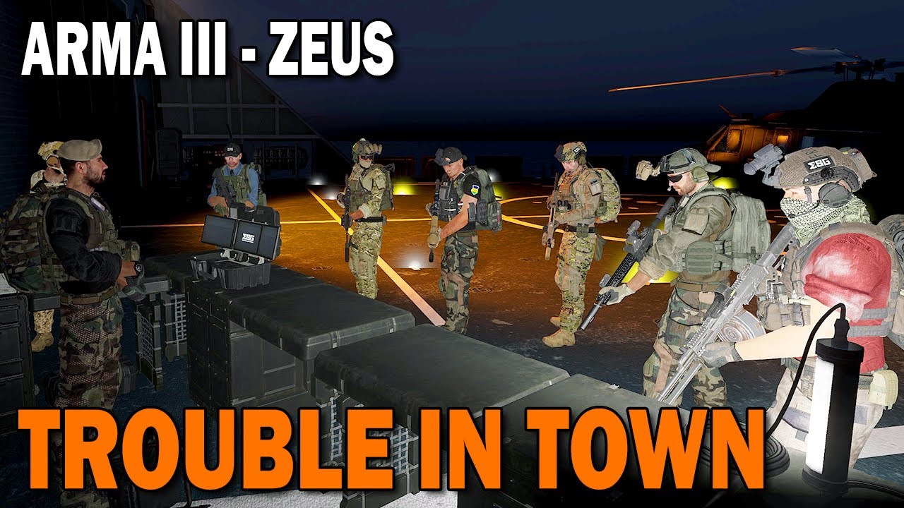 ARMA 3 Zeus | Operation Barbados - YouTube