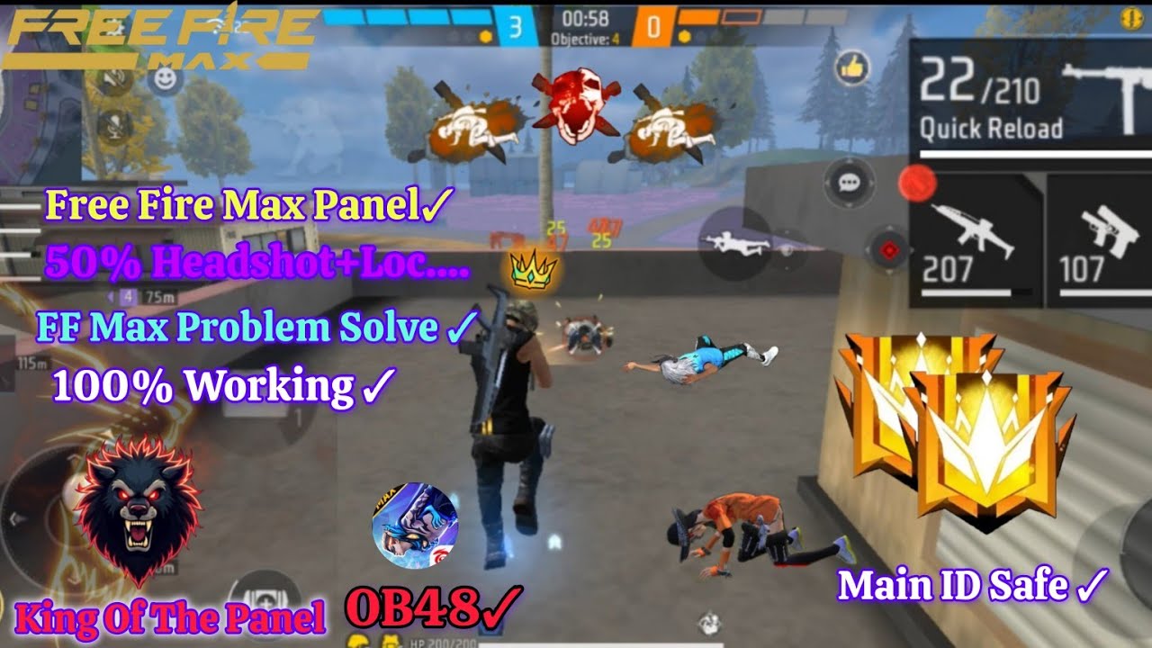 Free Fire Max New OB48 Updete Ka Apply Process Video || il2cpp Problem Solve 100% Main ID Safe 🔥 ...