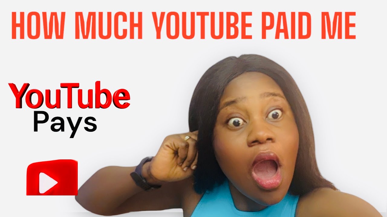 MY FIRST YOUTUBE PAY-CHECK + HOW I GOT PAID ON YOUTUBE. - YouTube