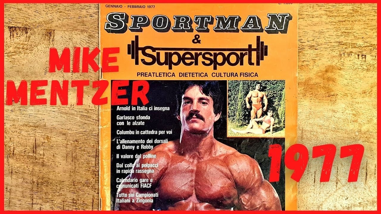 Mike Mentzer from 1977 Old Bodybuilding Magazine Sportman - YouTube