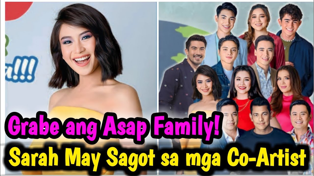ASAP FAMILY GRABE ANG GINAWA KAY SARAH! SARAH MAY SAGOT AGAD SA MGA CO ...