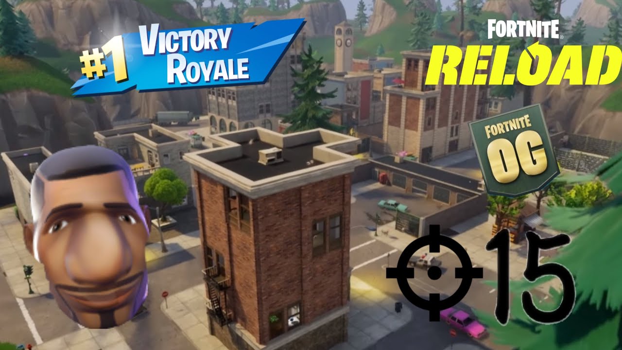 Fortnite Reload | 15 kill solo vs Squad OG gameplay (keyboard and mouse ...