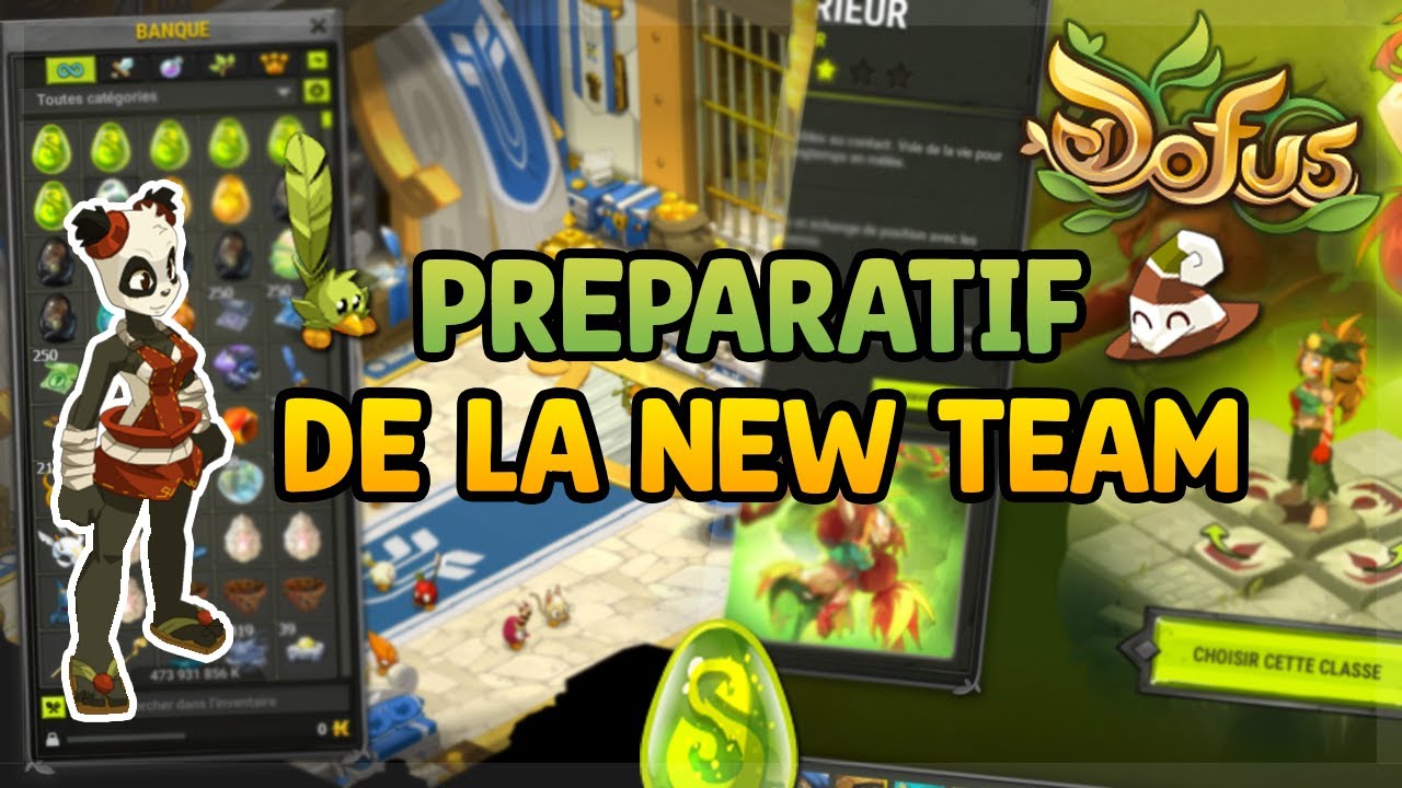 DOFUS - MON AVENTURE MULTICOMPTE SUR HELL MINA - LES PREPARATIFS ! 🧐 - YouTube