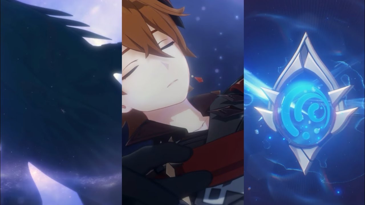 Genshin Impact Childe Meets Whale In The Primordial Sea Cut Scene - YouTube