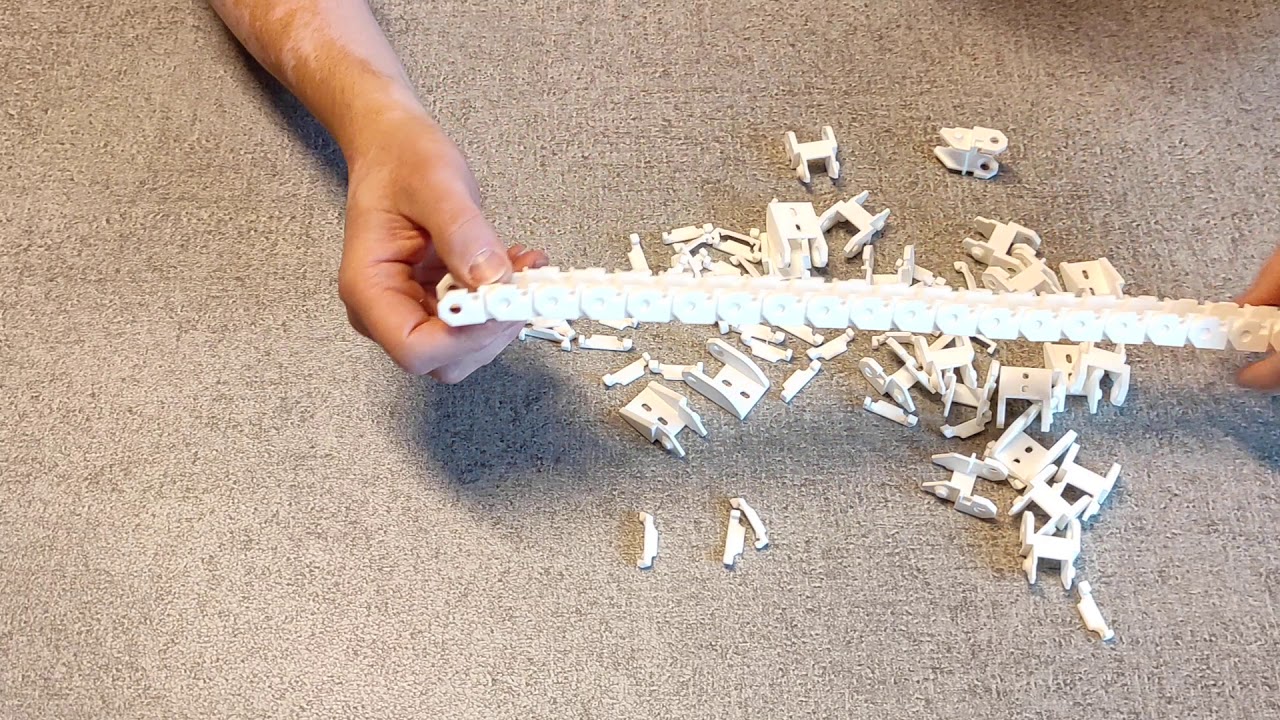 Cable chain - 3D print - YouTube