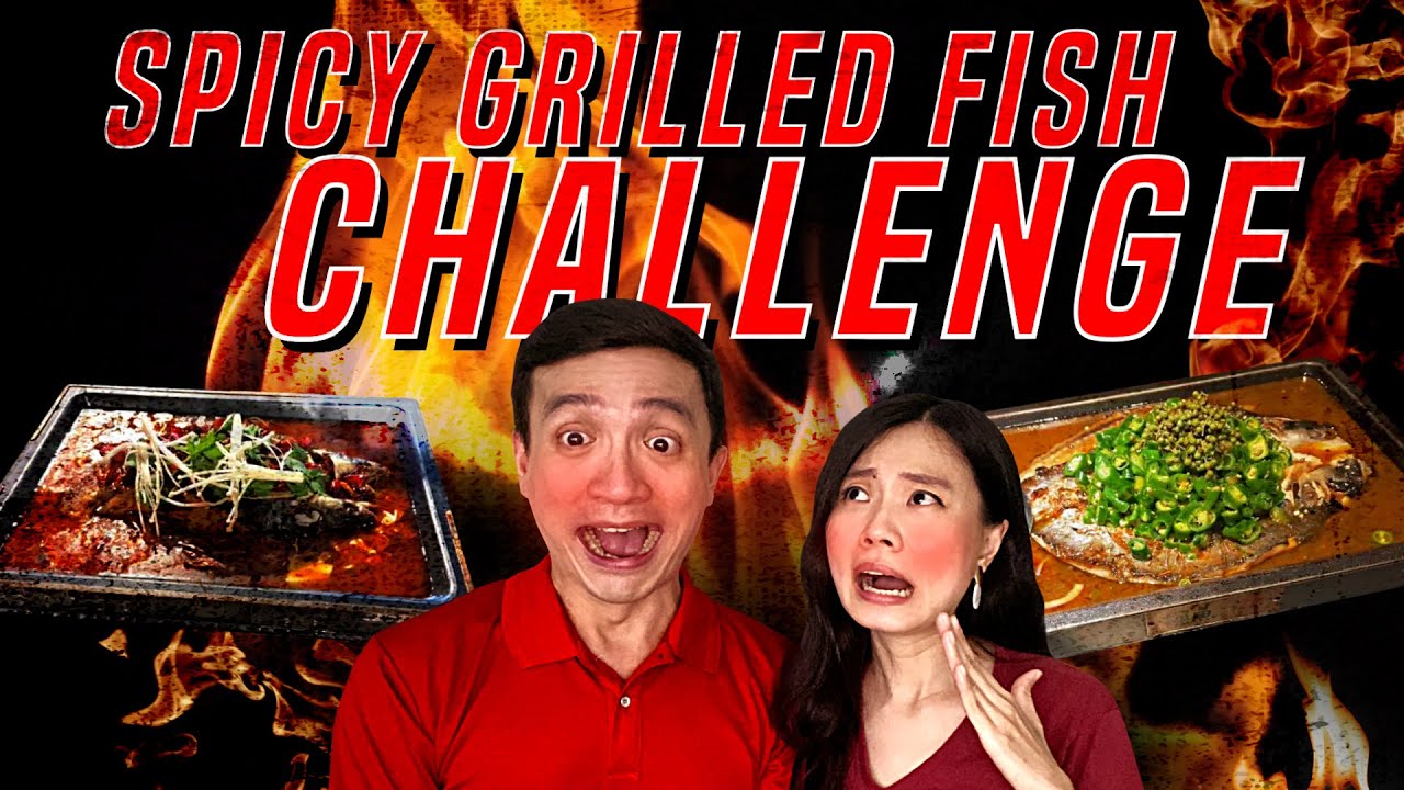 Spicy Grilled Fish Challenge Singapore I TANYU VS BAGUO KAOYU Grilled ...