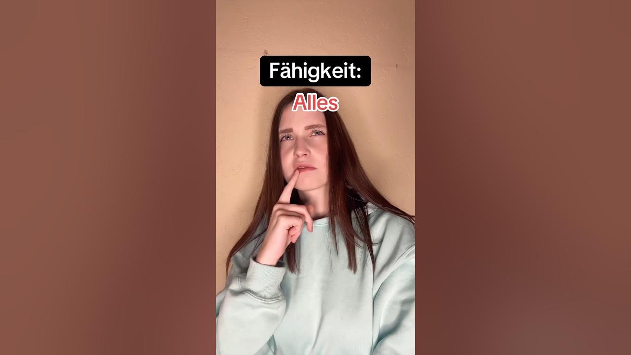 #pov : Jeder bekommt eine bestimmte Fähigkeit doch du.. #shorts #acting - YouTube