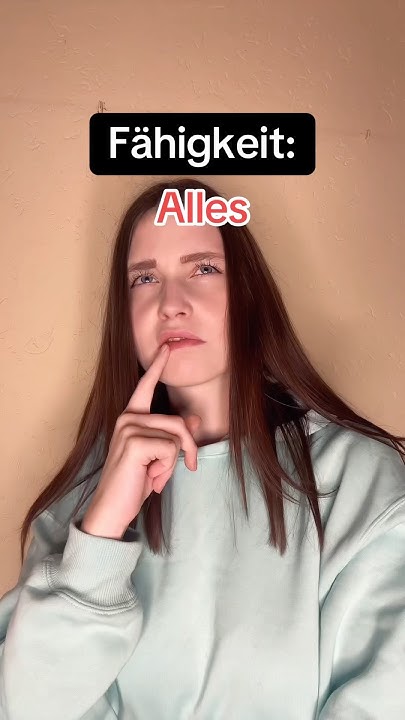 #pov : Jeder bekommt eine bestimmte Fähigkeit doch du.. #shorts #acting - YouTube